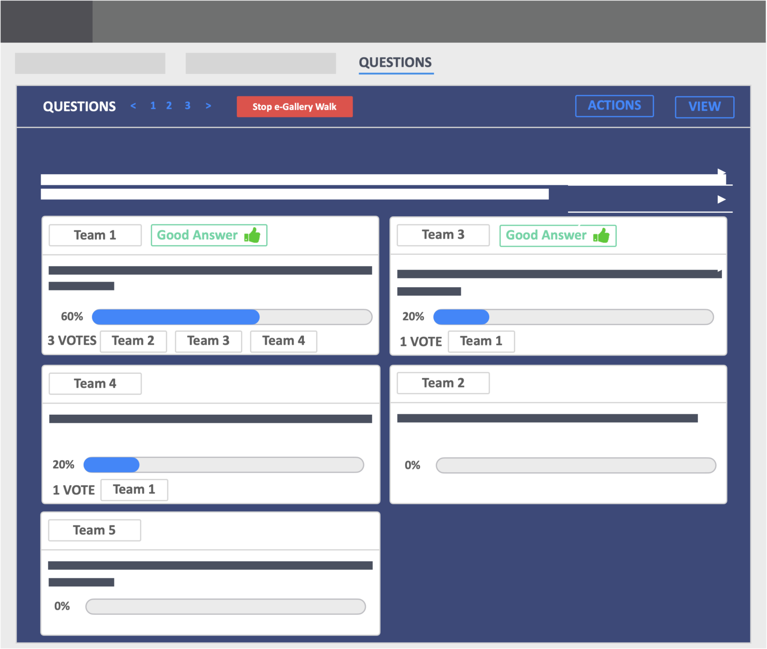 How to setup an e-Gallery Walk? – User Guides