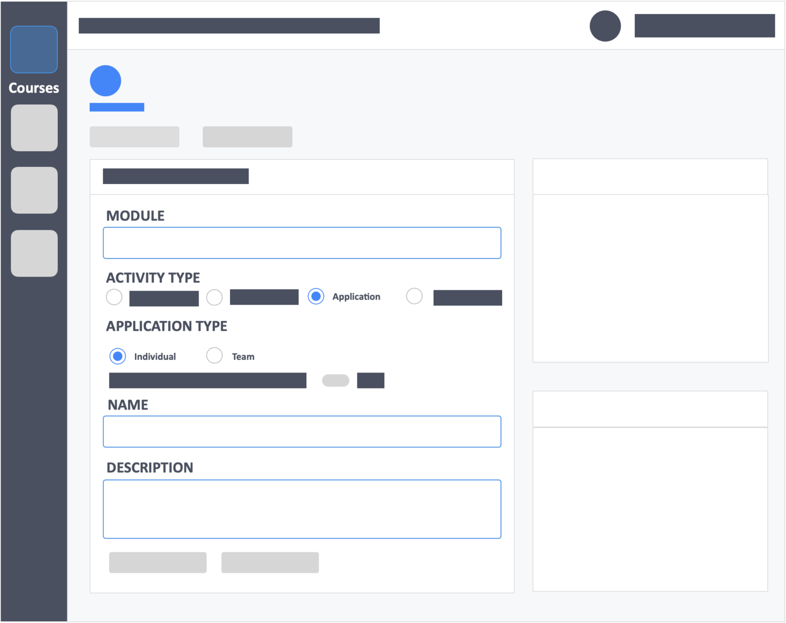 How Do I Create An Individual Application Case Activity User Guides